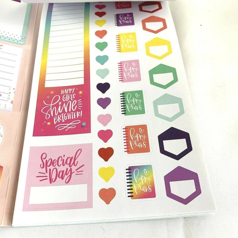 The Happy Planner Girls Accessory Book Trendsetter Stickers - Etsy