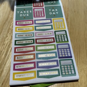 The Happy Planner Budget Stickers Book 682 Pieces - Etsy