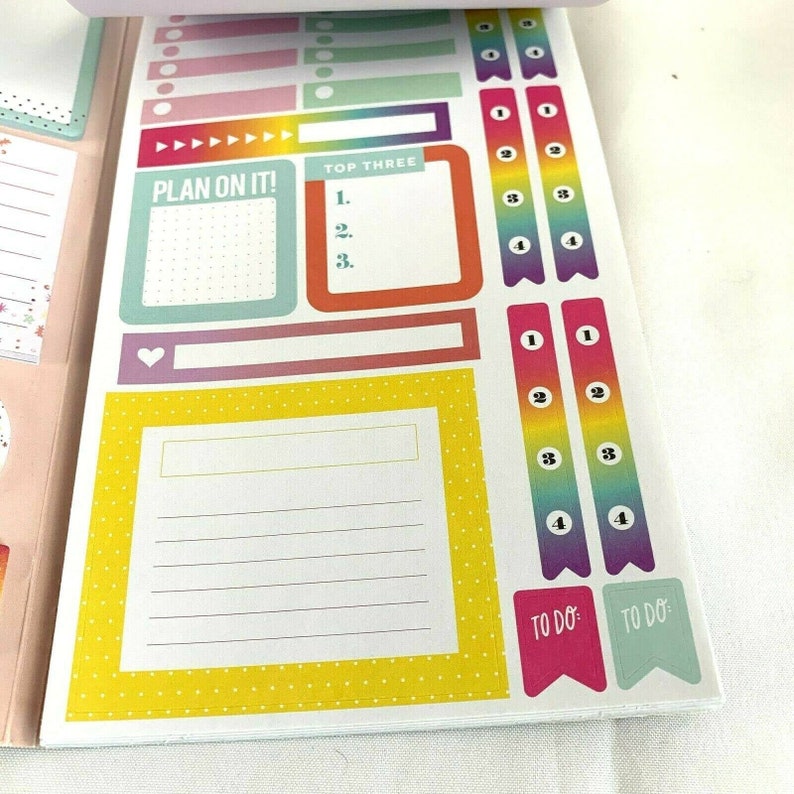 The Happy Planner Girls Accessory Book Trendsetter Stickers | Etsy