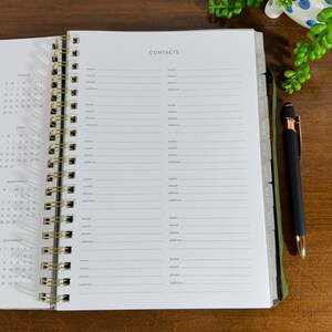 Fringe 2025 Planner Monthly Weekly Layouts Pocket Spiral Stickers 7 ...