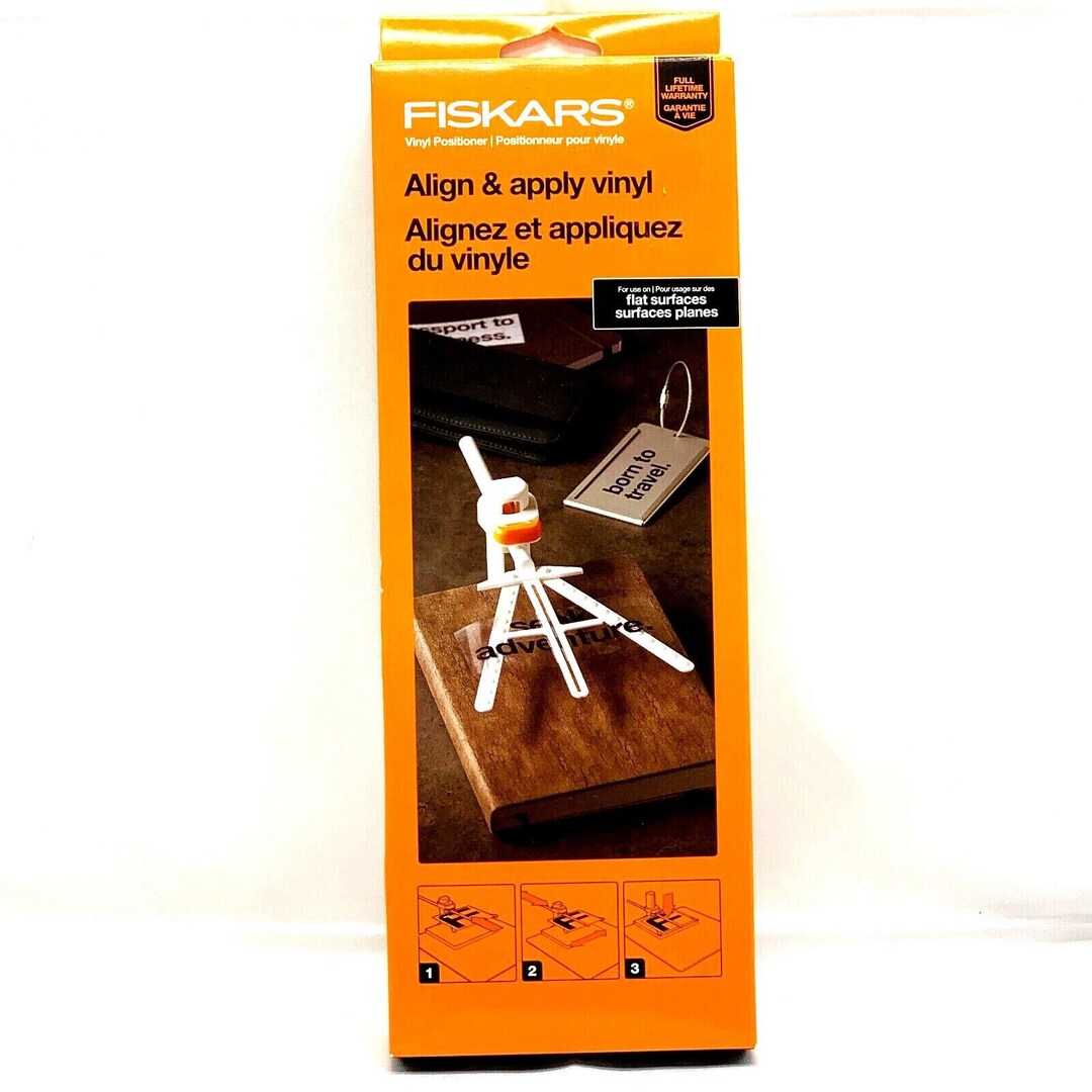 Fiskars Vinyl Alignment Tool Align and Apply Vinyl Flat Surfaces ...