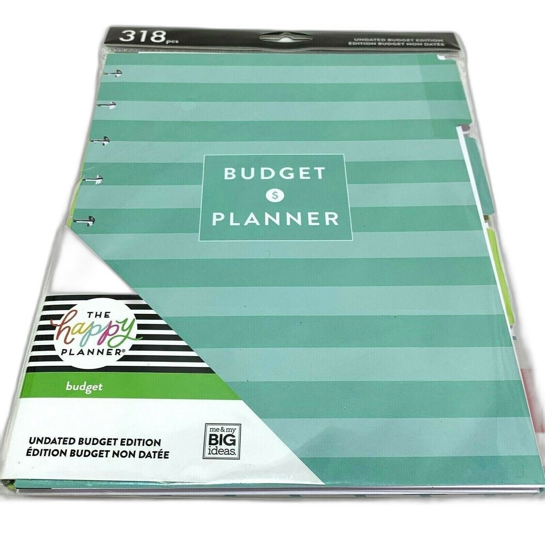 The Happy Planner Budget Extension Planner 6 Months Classic Financial ...