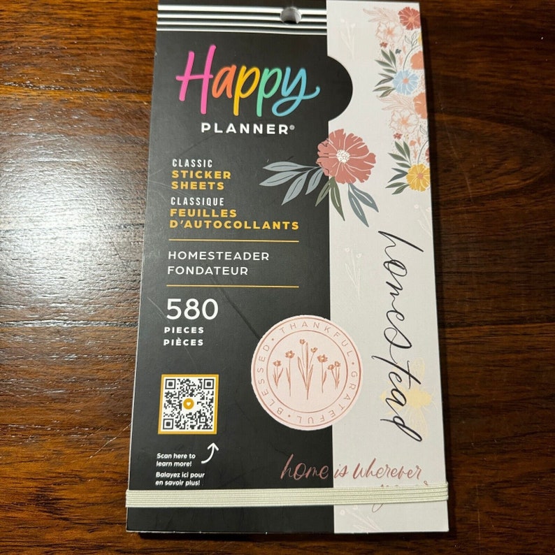 Libro de pegatinas Happy Planner Homestead Stickers 580 piezas - Etsy ...