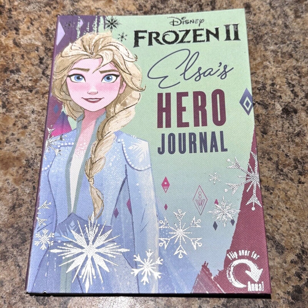 Disney Frozen Kids Guided Journal Elsa and Anna's Hero Journal 2-in-1 ...