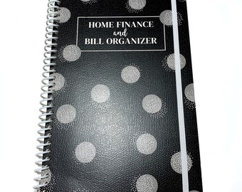 Home Finance Bill Organizer With Pockets Budget Planner - Etsy