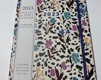 2023 Monthly Weekly Planner - Etsy