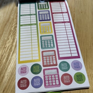 The Happy Planner Budget Stickers Book 682 Pieces - Etsy