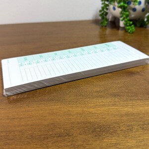 50 Count Weekly Time Clock Cards Timecard for Employee Attendance ...