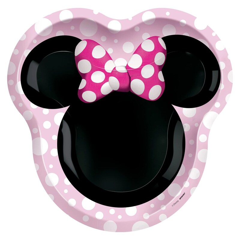 Minnie Mouse Plate - Etsy