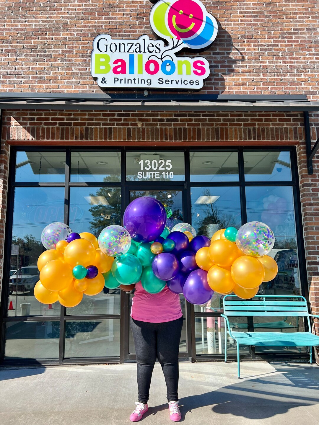 Colorful Festive MARDI GRAS Balloon Garland Colorful Carnivaltheme ...