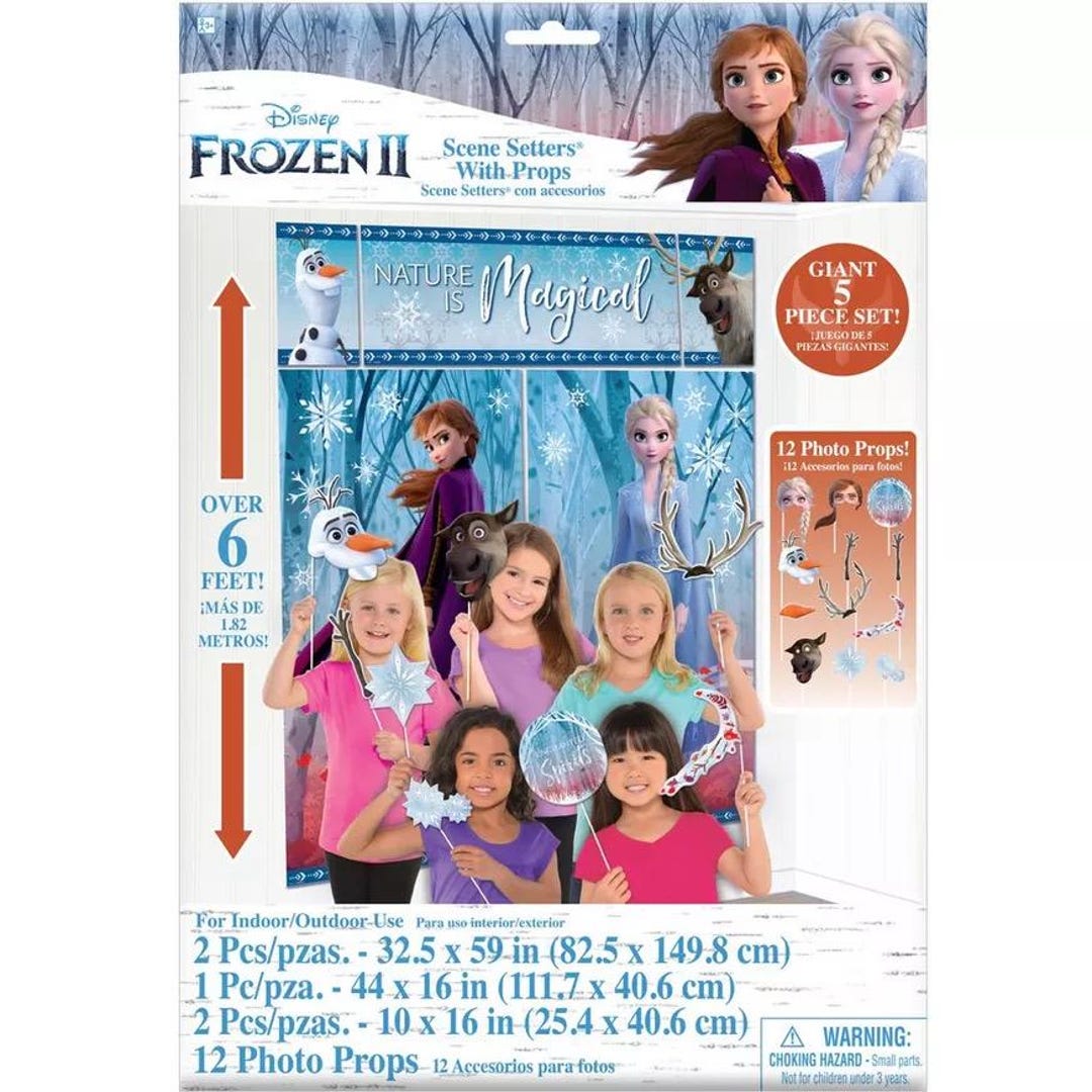 Frozen 2 Backdrop Photo Props - Etsy