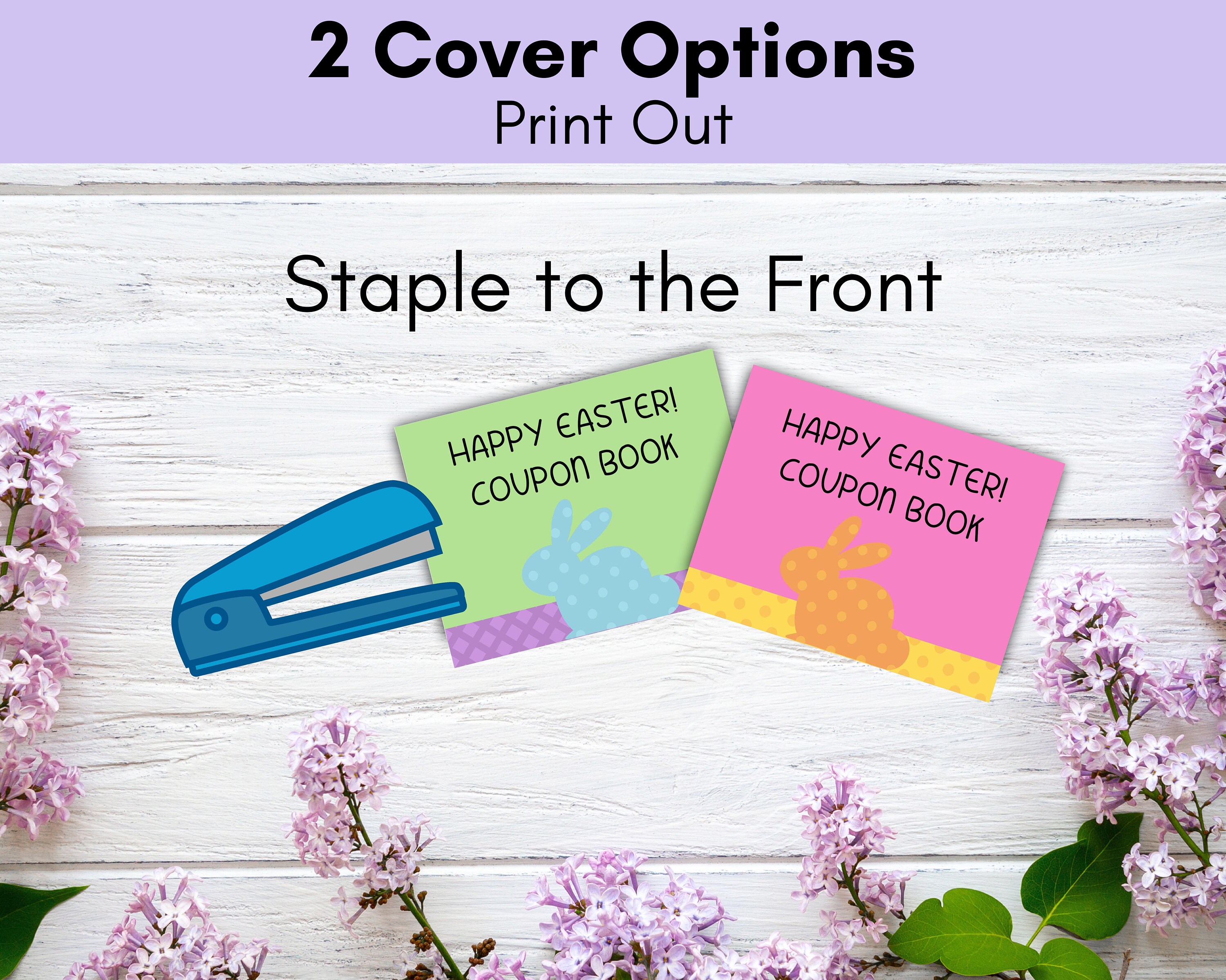 Easter Coupon Book for Kids Printable Easter Basket Stuffer - Etsy