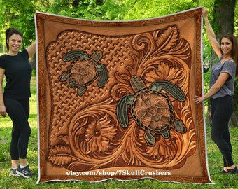 Turtle Shell Blanket - Etsy