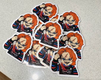 Chucky Window Sticker - Etsy