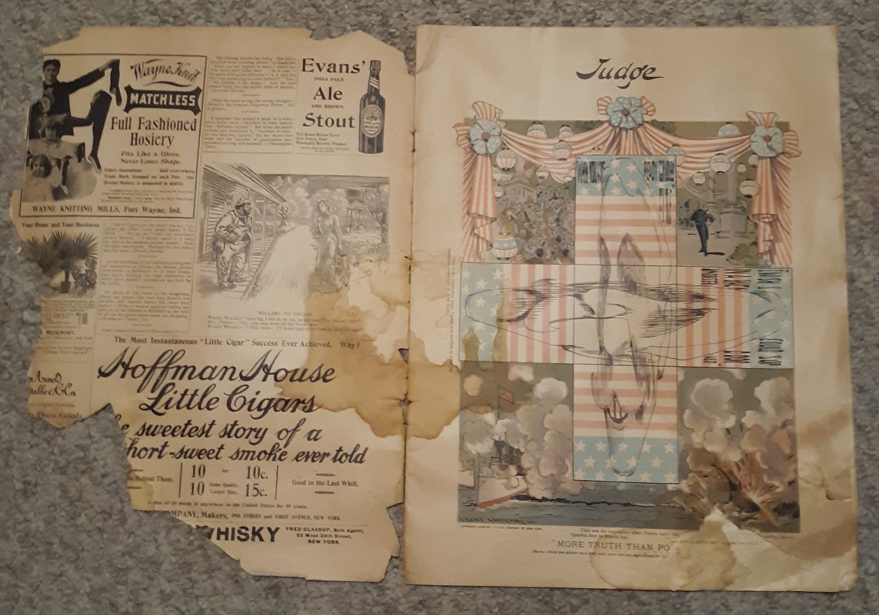 1899 Judge Dewey Journal Number Political Newspaper - Etsy 日本