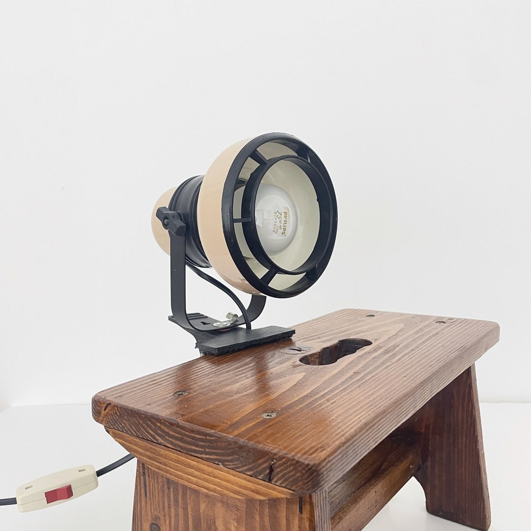 Vintage Spot Light With Clip / Clip Lamp / Beige Lamp / 1980s - Etsy