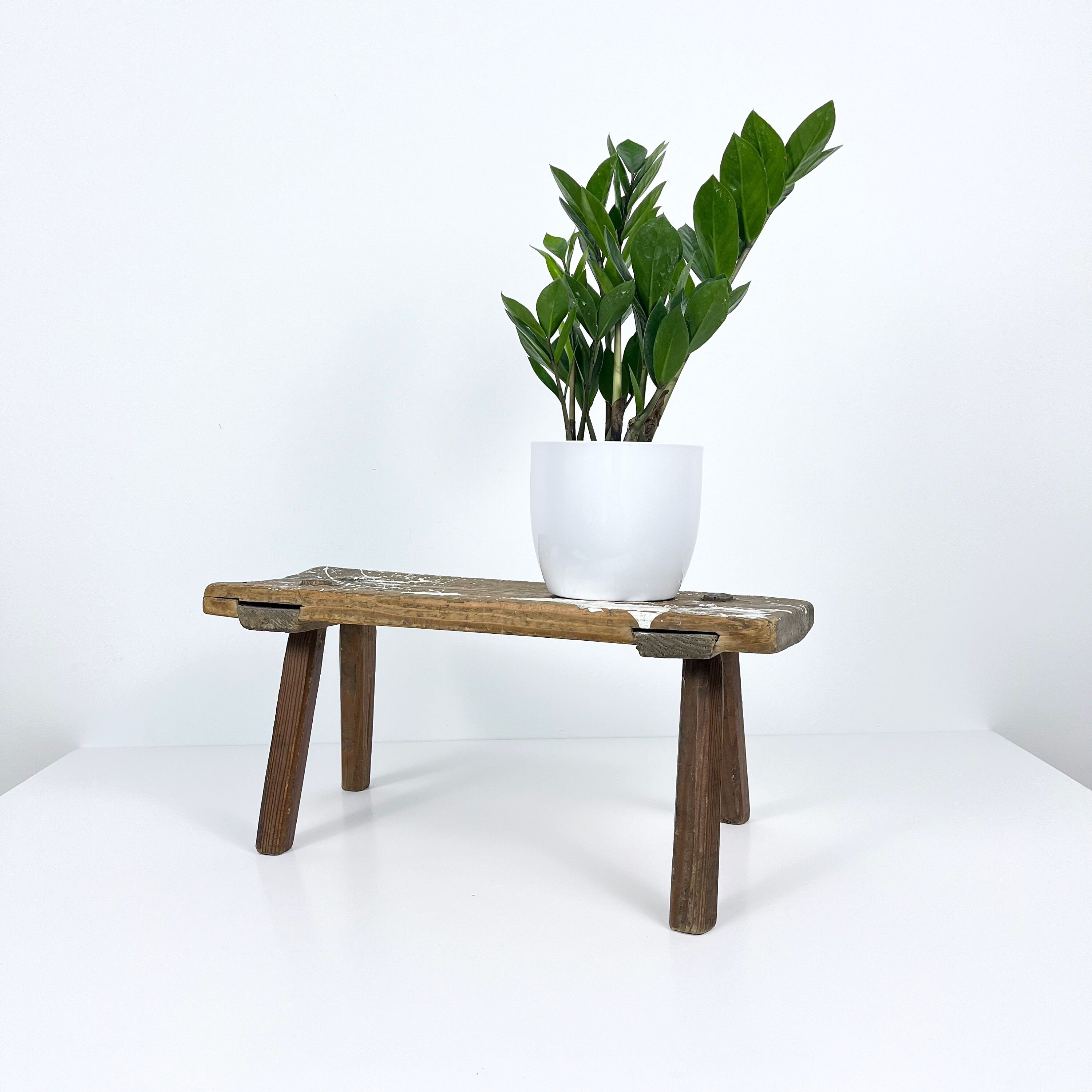 Vintage Stool / Plant Stand / Step Stool - Etsy