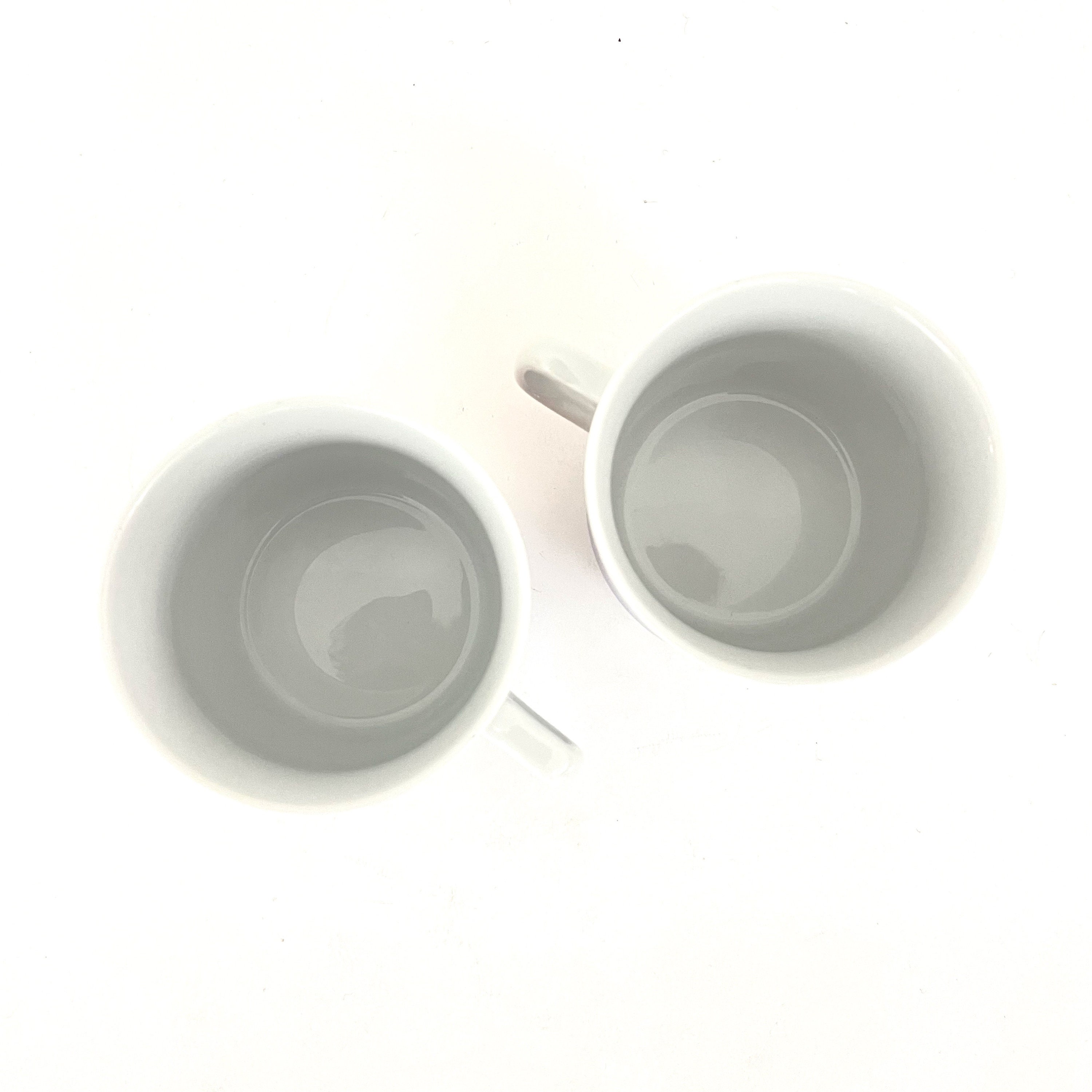 Vintage Zsolnay Pecs Porcelain Cups / 1980's / Coffee Cups / Set of Two ...