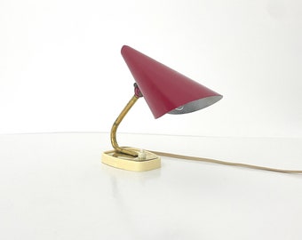 Small Red Lamp - Etsy