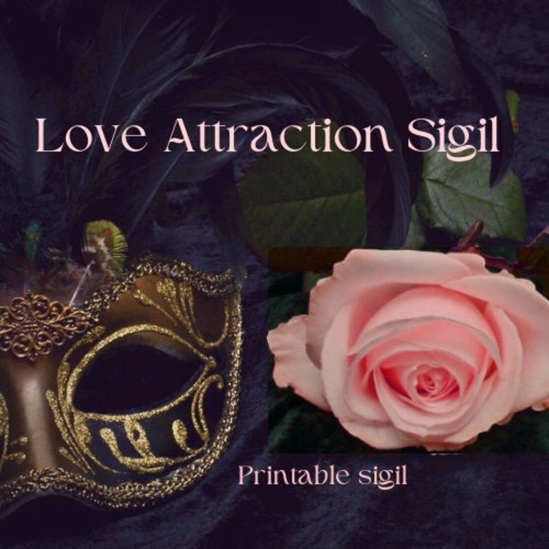 Love Attraction Sigil (sigil Spell, DIY Spellwork, DIY Witchcraft) - Etsy