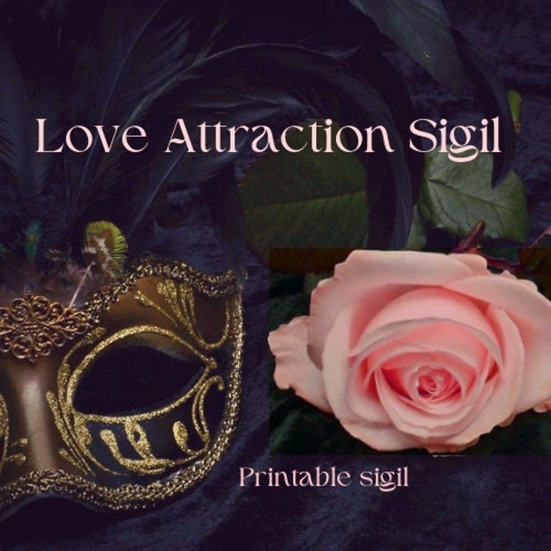 Love Attraction Sigil (sigil Spell, DIY Spellwork, DIY Witchcraft) - Etsy
