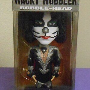 Kiss the Catman Peter Criss Wacky Wobbler Bobble Head Funko Rare ...