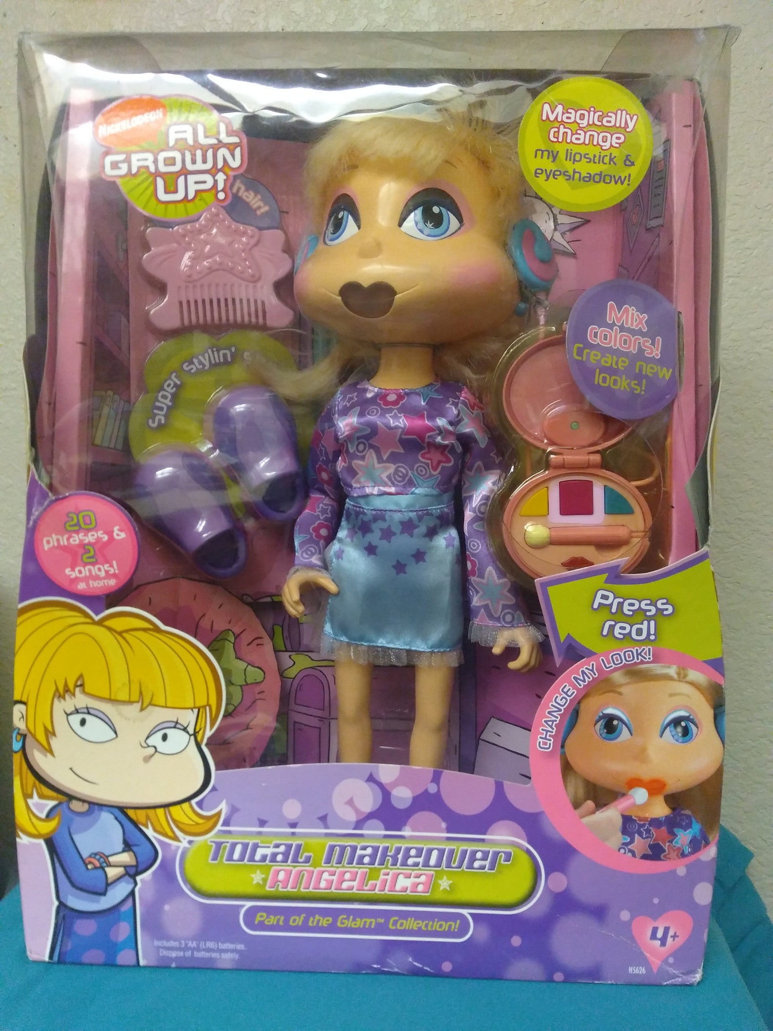Nickelodeon All Grown Up Totally Makeover Angelica Rugrats Etsy