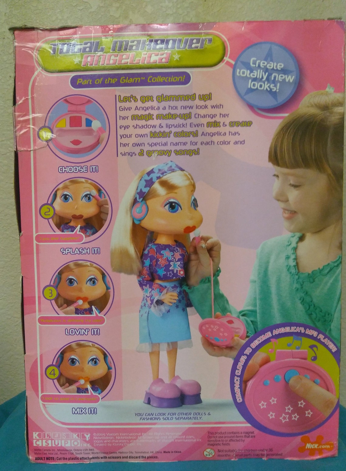 Nickelodeon All Grown Up Totally Makeover Angelica Rugrats Etsy