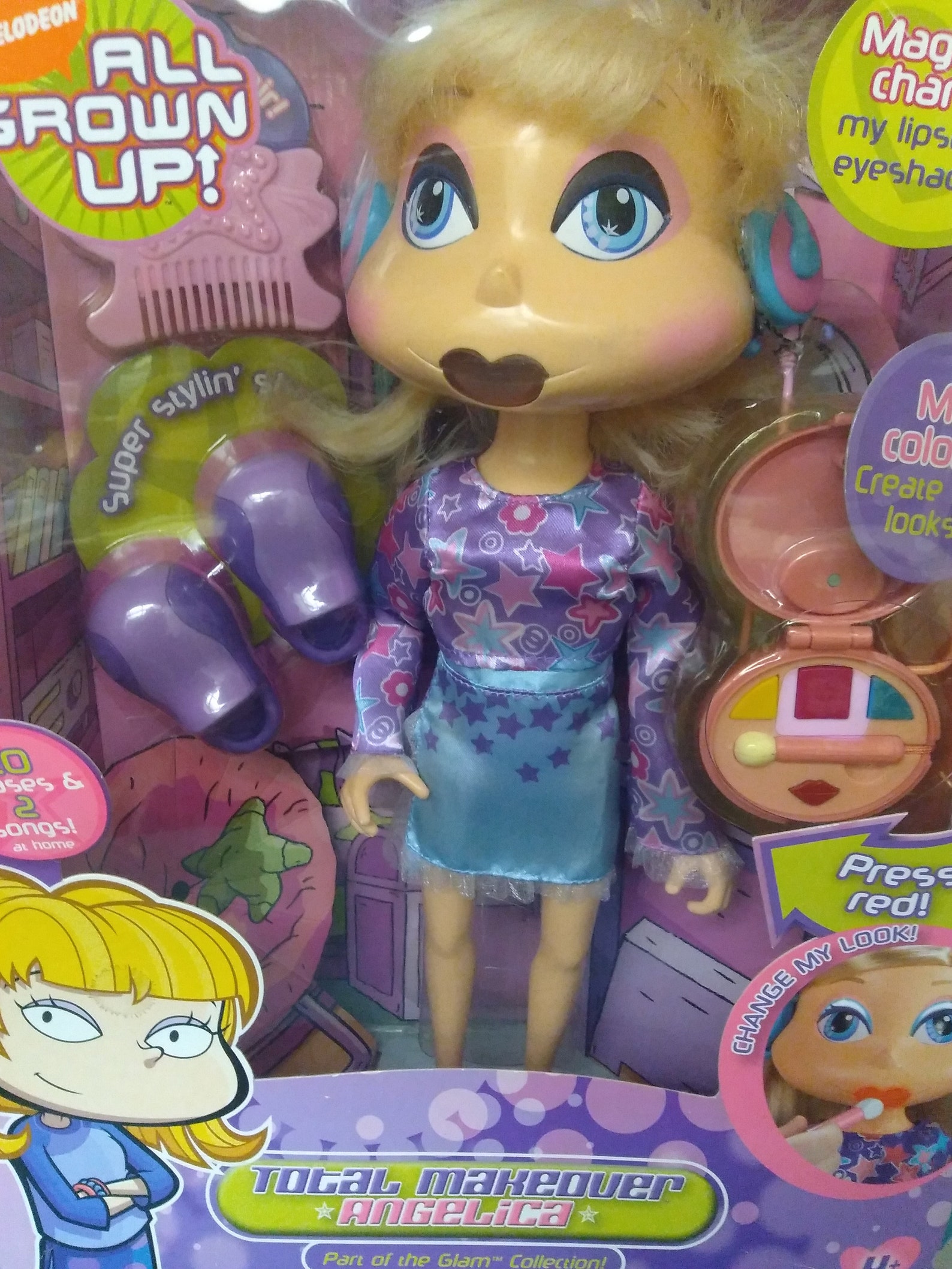 Nickelodeon All Grown Up Totally Makeover Angelica Rugrats Etsy