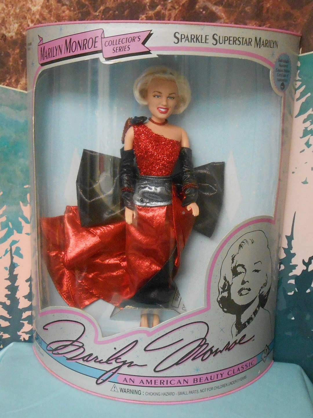 Marilyn Monroe Collector's Series Sparkle Superstar Marilyn Doll Limited Edition Individually ...