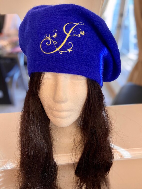 Custom embroidered berets | Etsy