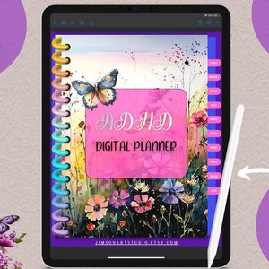 Digital Planner Adult ADHD | Journaling for Goodnotes PDF Download ...
