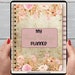 Digital Planner Vintage Floral Theme, iPad Planner for Goodnotes ...