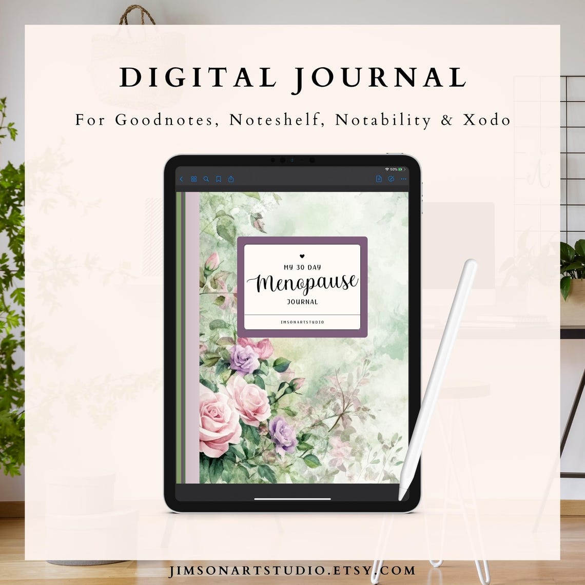 Menopause Journal | Self-care Tracker | Women's Health Planner ...