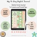 Habit Tracker Digital Journal, Digital Gratitude Journal, Journal ...