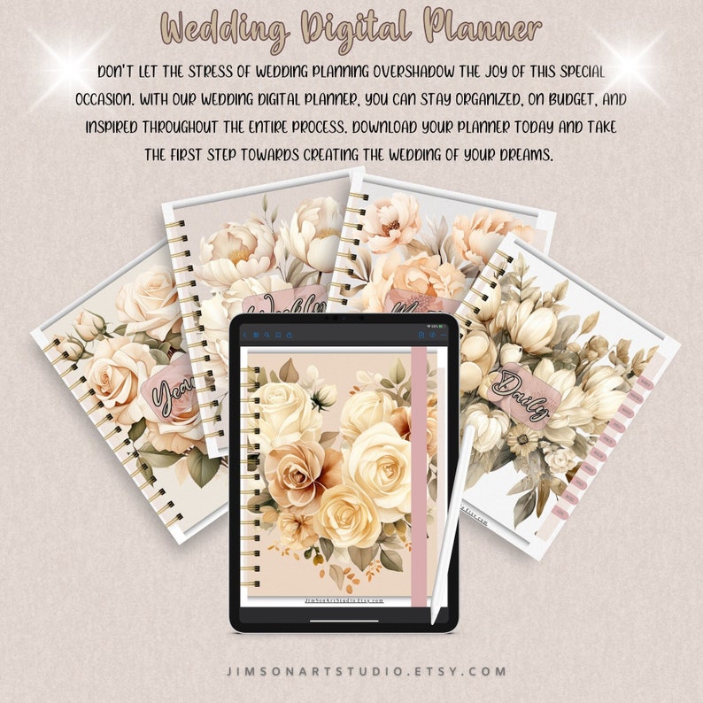 Wedding Digital Planner | Budget Tracker for Planning Your Special Day ...