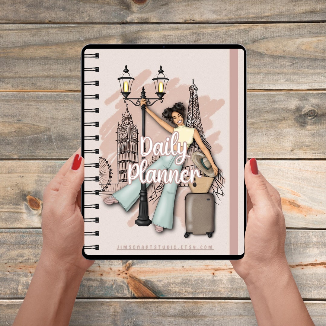 Digital Daily Planner | Instant PDF Digital Download | Daily Note ...