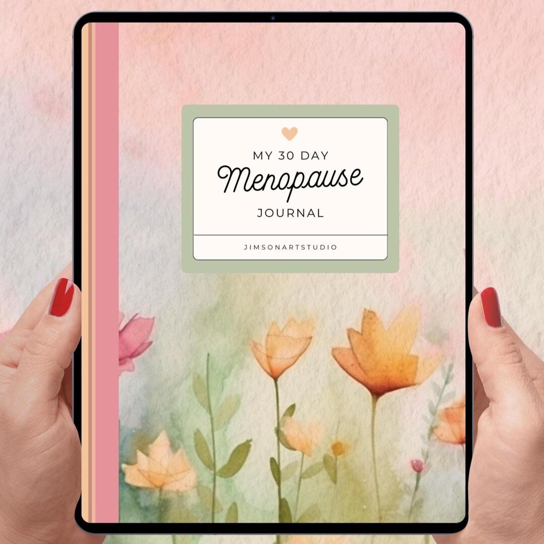 Menopause Journal | Digital Guided Journal for Women Wellness & Self ...