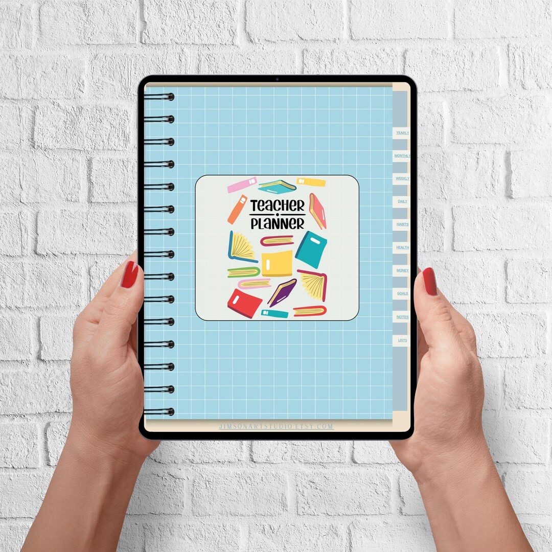 Teacher Digital Planner: iPad & Tablet Academic Note-taking (PDF ...