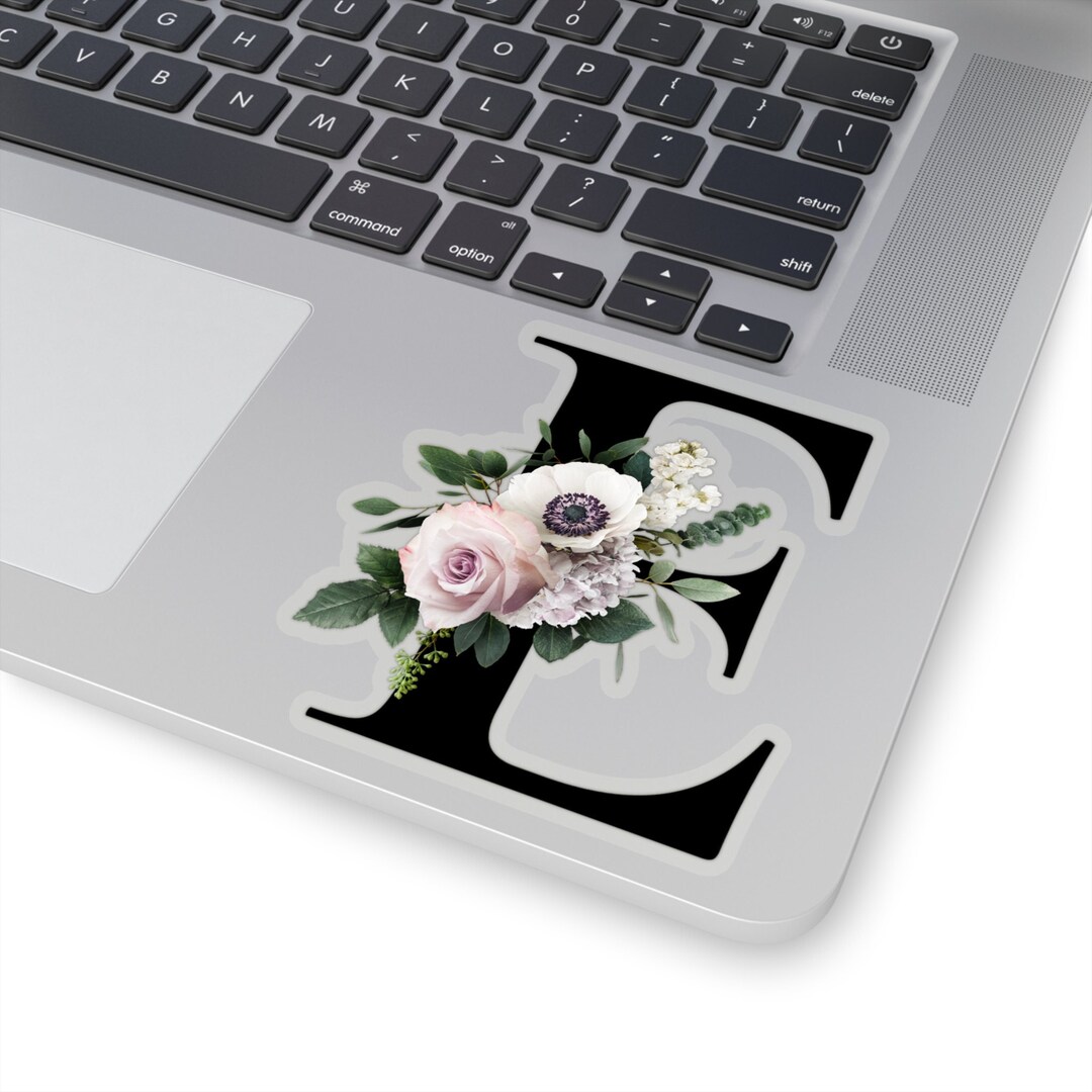 Monogram E Stickers - Etsy