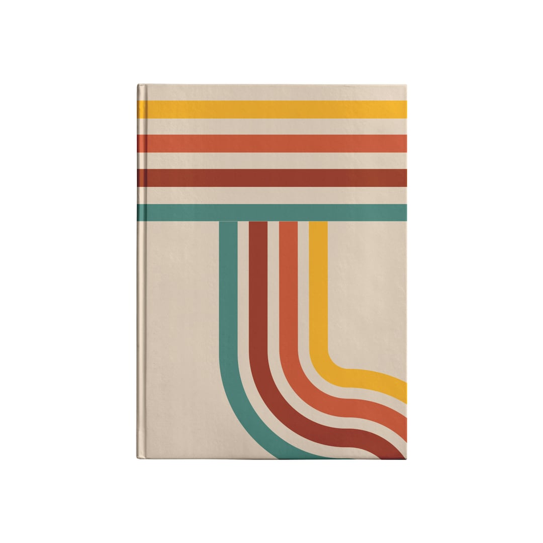 Simplistic Rainbow Notebook - Etsy