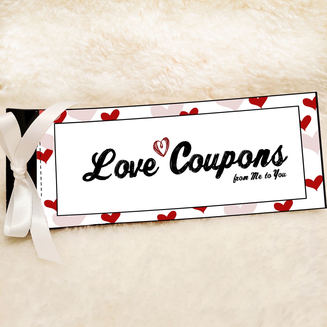 Valentines Day Coupon Book, Printable Love Coupons, Romantic Coupons ...