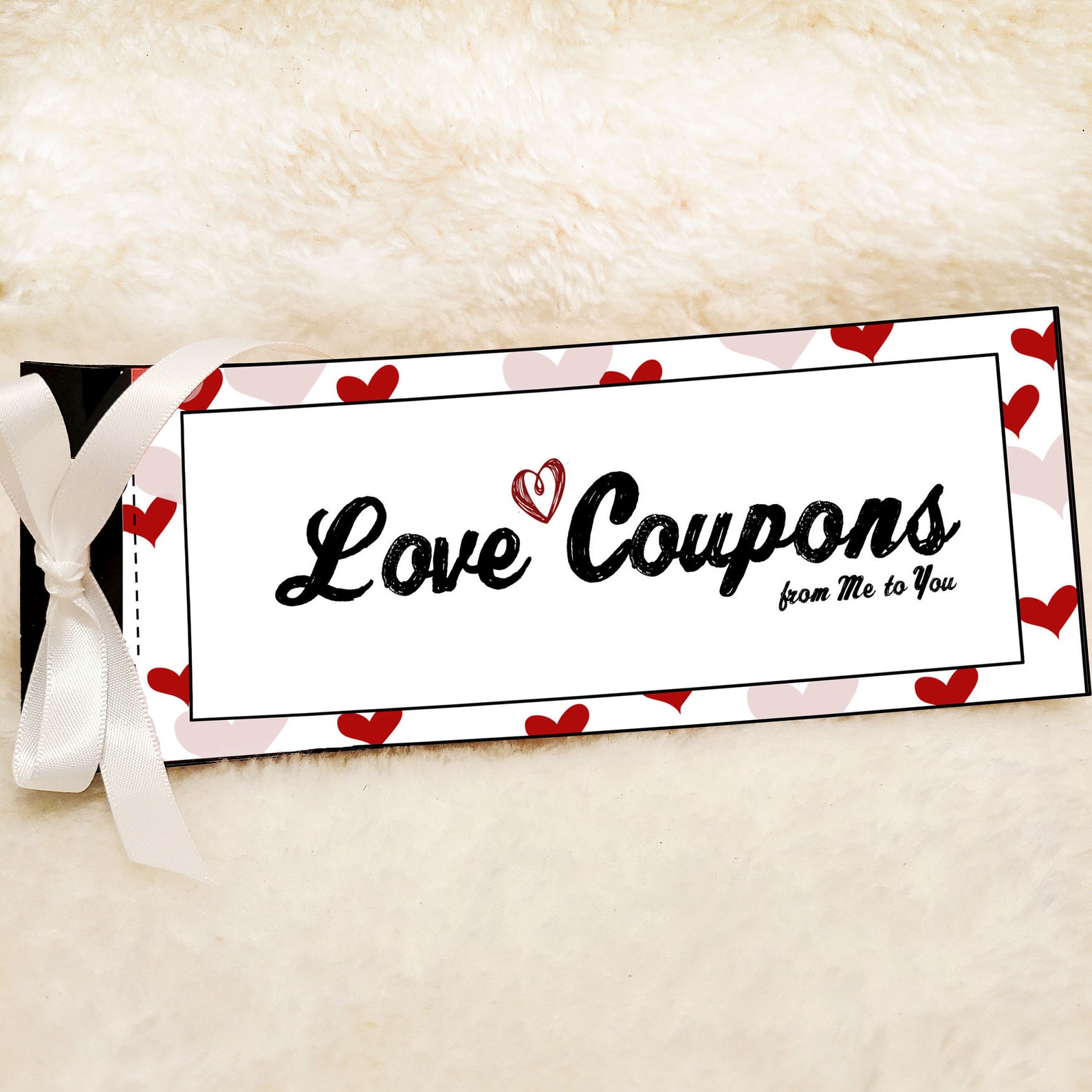 Valentines Day Coupon Book, Printable Love Coupons, Romantic Coupons ...