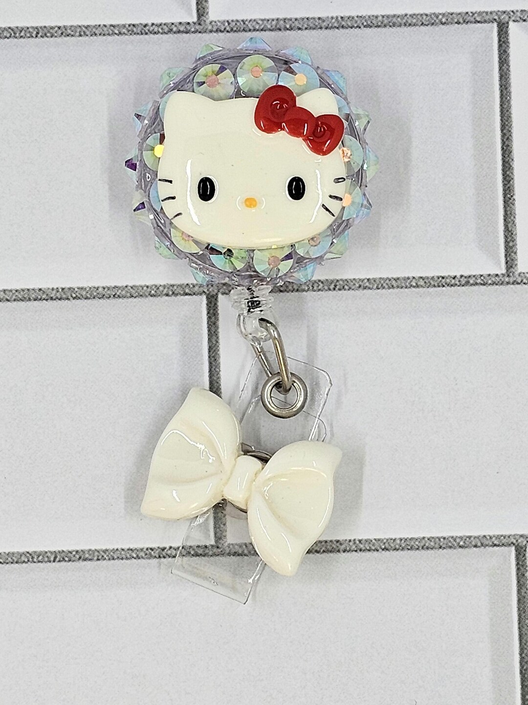 Hello Kitty Badge Holder - Etsy