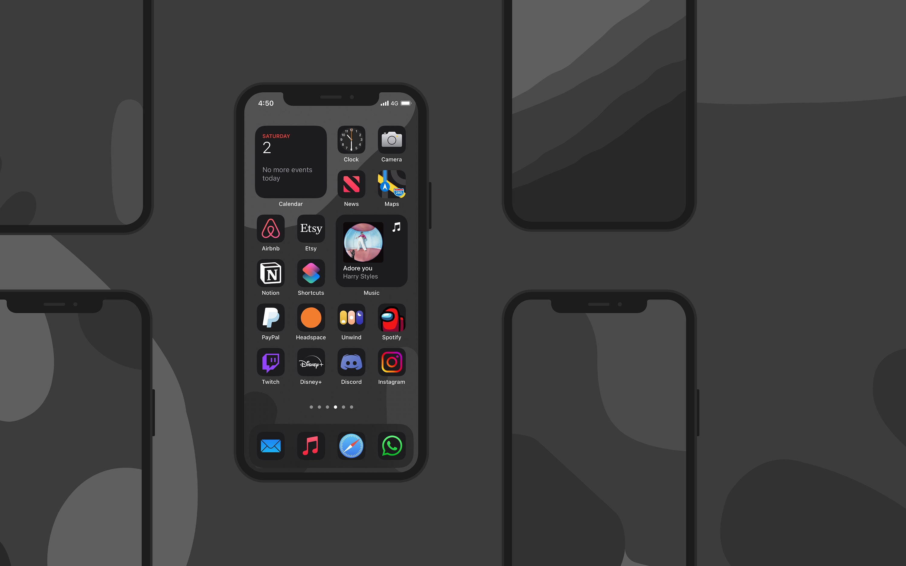 Dark Mode Ios 17 Icon Pack for Your Apple Device - Etsy New Zealand