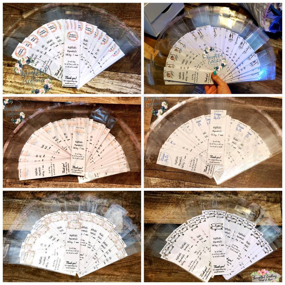 Custom Pen Packages. Epoxy Pen Cards. Glitter Pen Cards. - Etsy