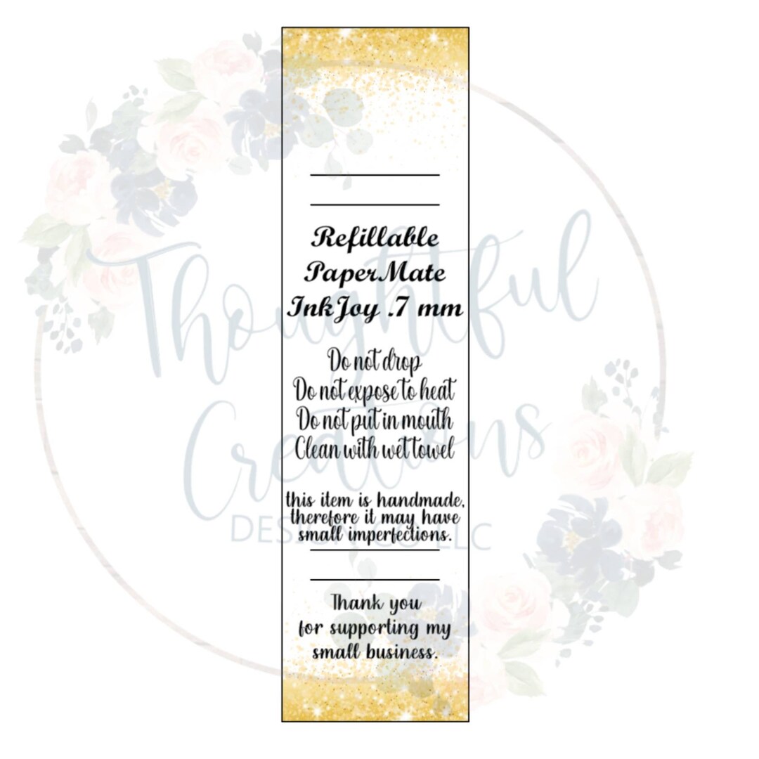 Pen Packaging Cut File SVG. Pen Insert. SVG. Cut File. Pen Care Card ...