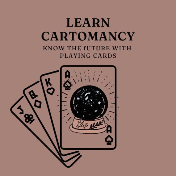 LEARN CARTOMANCY Know the Future With Playing Cards - Etsy