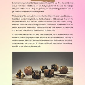 Learn Divination With Dice: A Complete Guide - Etsy