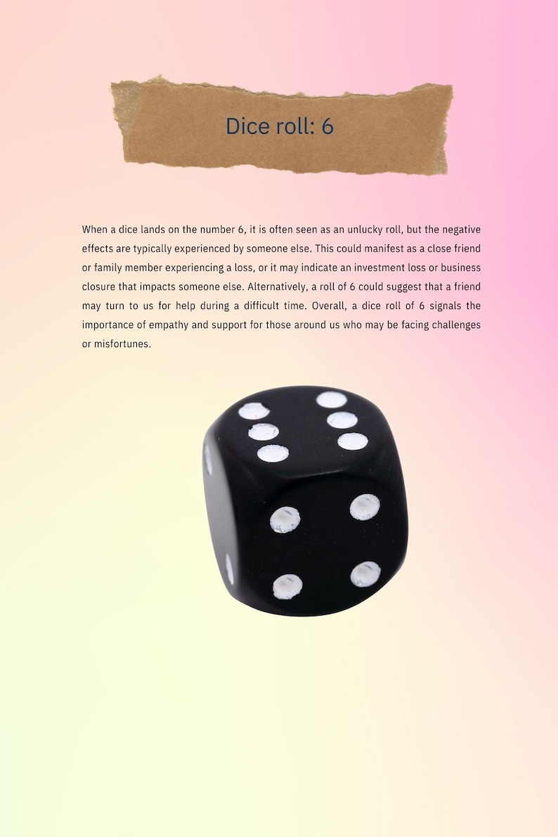 Learn Divination With Dice: A Complete Guide - Etsy